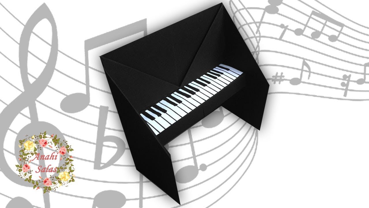 Easy Paper Origami Piano