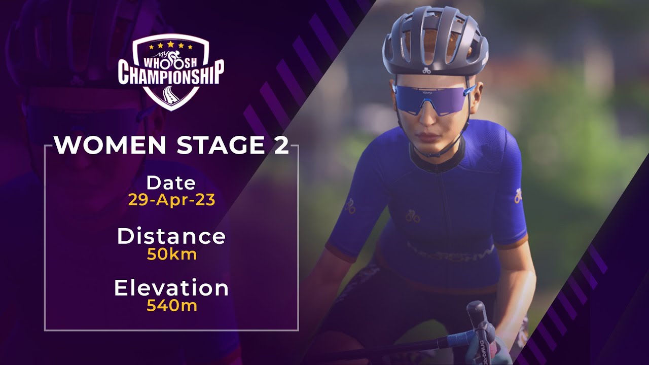 MyWhoosh Championship Women's Race - Stage 2 - YouTube
