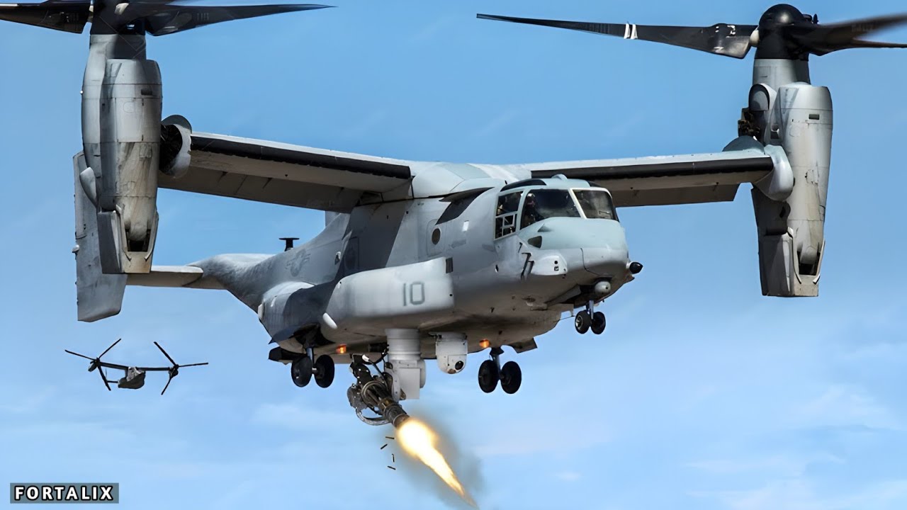 V-22 Osprey: The Enemy's Most Feared Unique Aircraft Equipped with ...