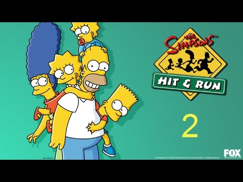 The Simpsons: Hit & Run (100%) - 02 - Level 1 - Wasp Cameras - YouTube