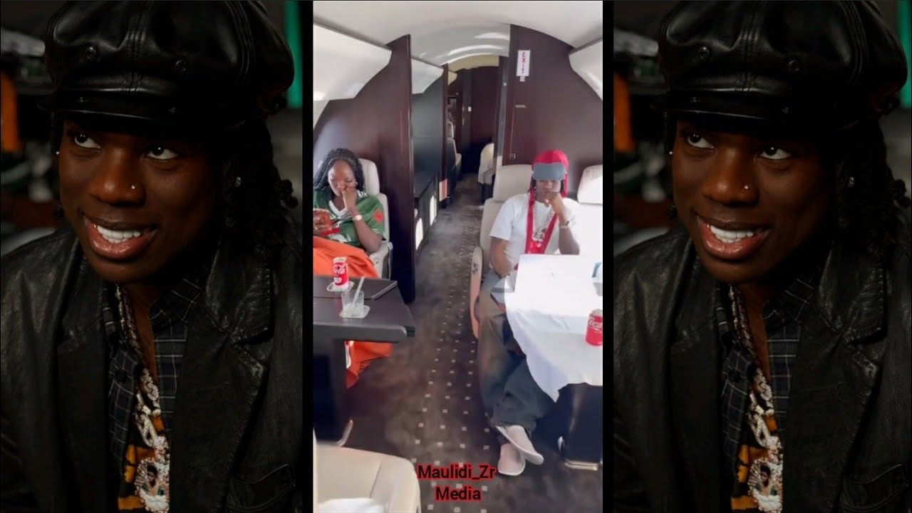 Video, Rema ndani ya Private Jet safari ya kuelekea marekani mjini New ...