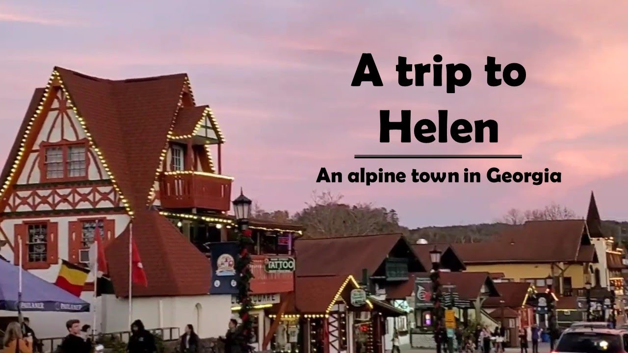 A trip to Helen - an alpine town in Georgia - YouTube
