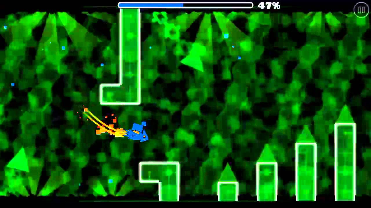 Geometry Dash - Green Origin By Berk004 (3 coins) - YouTube