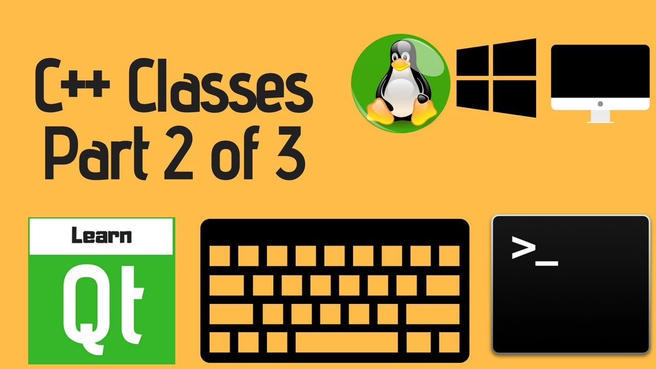 Qt C Gui Tutorial Working With Classes Part 2 Of 3 Course Preview Youtube