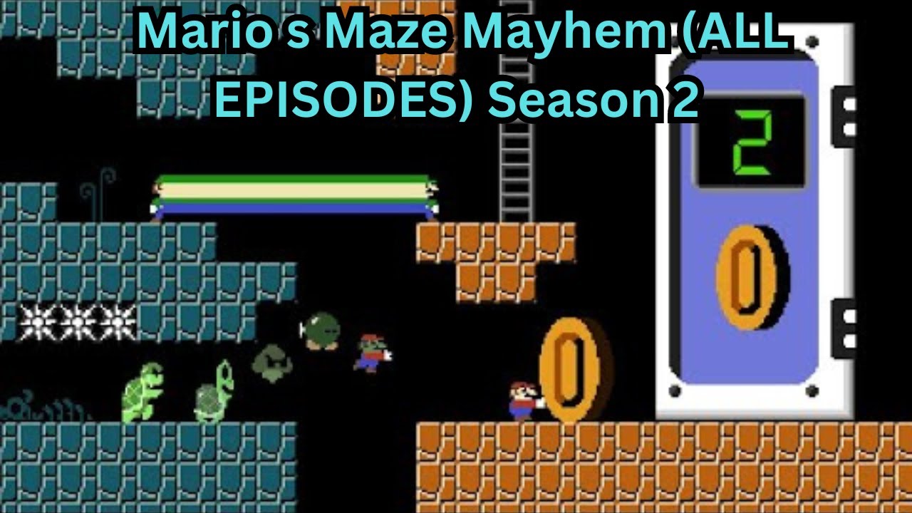 Level UP Mario s Maze Mayhem ALL EPISODES Season 2 - YouTube