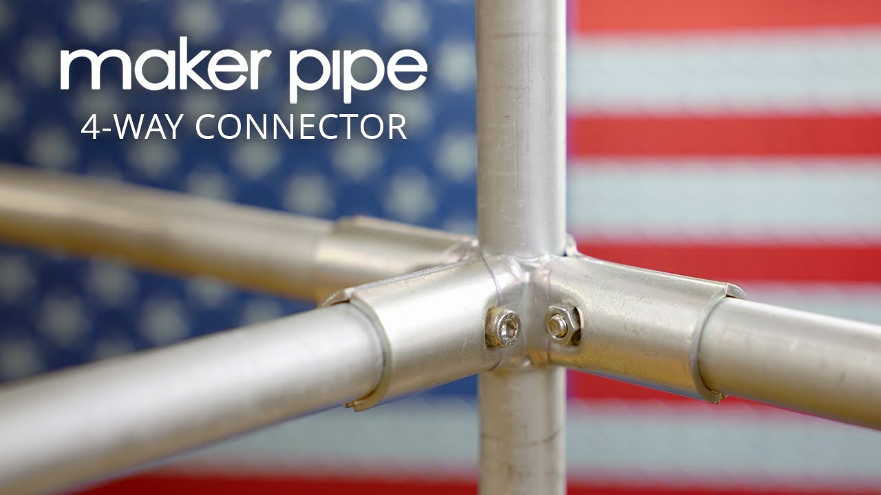 The 4-Way Connector Overview & Assembly | Maker Pipe - YouTube