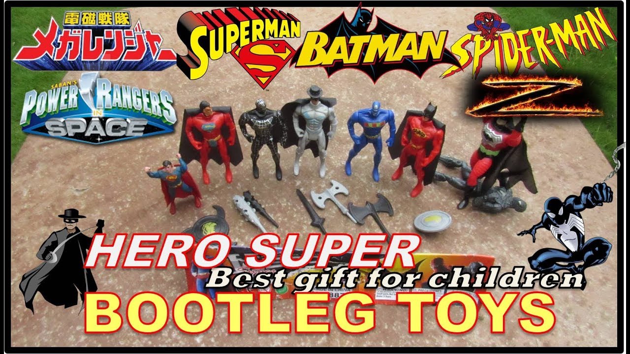 POWER RANGERS/SUPER SENTAI |電磁戦隊, BATMAN, SUPERMAN, ZORRO & SPIDER-MAN ...