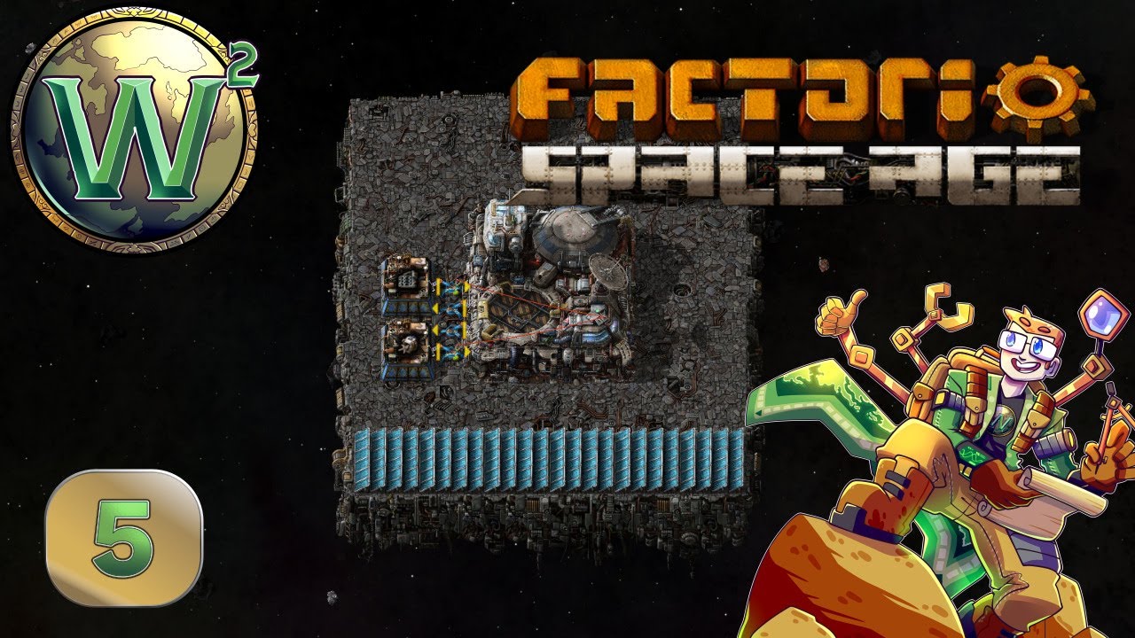 Factorio 2.0 Space Age - Starting in Space - Let's Play, Stream - Episode 5 - YouTube