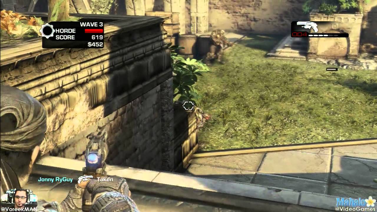 Gears of War 3 Horde - Mercy w/ Avik Wave 3 (Normal) - YouTube