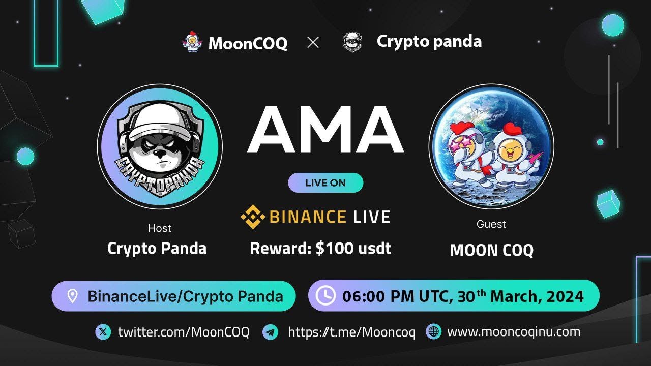 CryptoPanda And MoonCoq On Binance Live! - YouTube