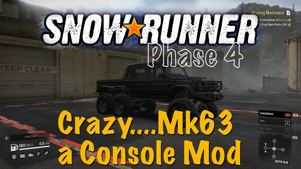 SnowRunner - Crazy....Mk63 - a Console Mod - YouTube