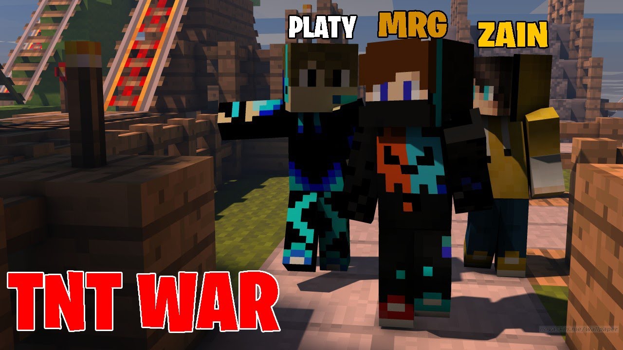 TNT War in Minecraft gone crazy | Mr Gamerz | MRG - YouTube