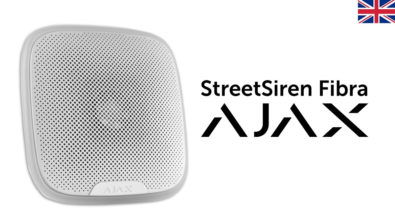 StreetSiren Fibra | Outdoor wired siren for homes and businesses | Ajax ...