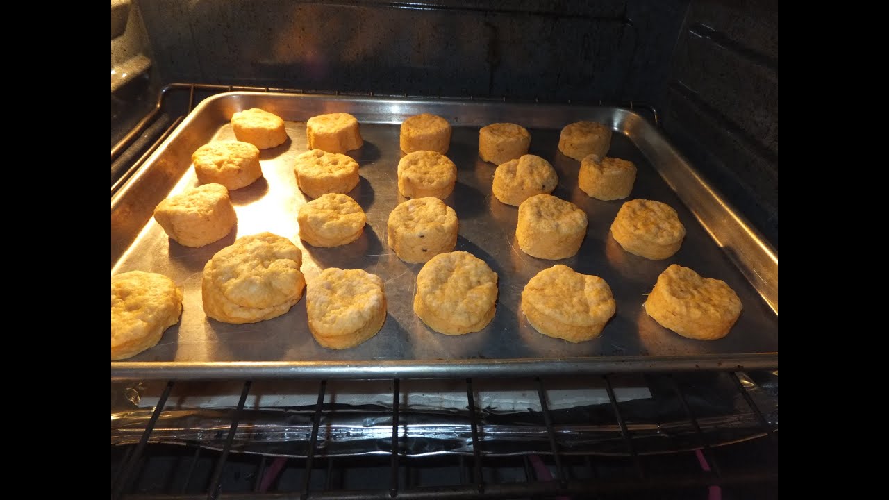 He shoots She cooks Sweet Potato Biscuits - YouTube