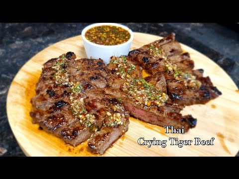 Thai Crying Tiger Beef | Easy Crying Tiger Beef - YouTube
