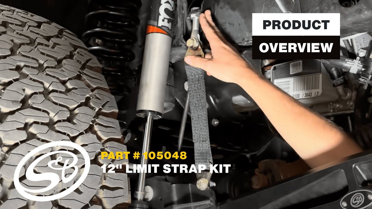 S&B Suspension | 12" Limit Strap Kit Overview - YouTube