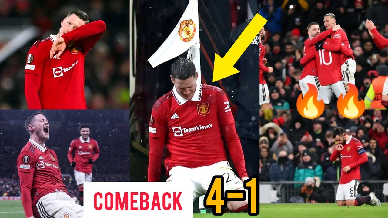 Wout Weghorst crying😢Man United players repay fans. Man United vs Real ...