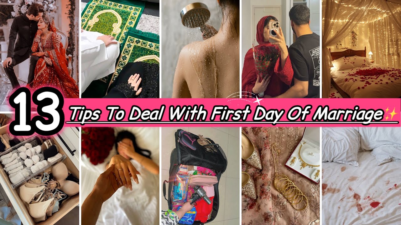 13 Expert Tips Newly Bride Should Follow On Your First Day Of Marriage ...