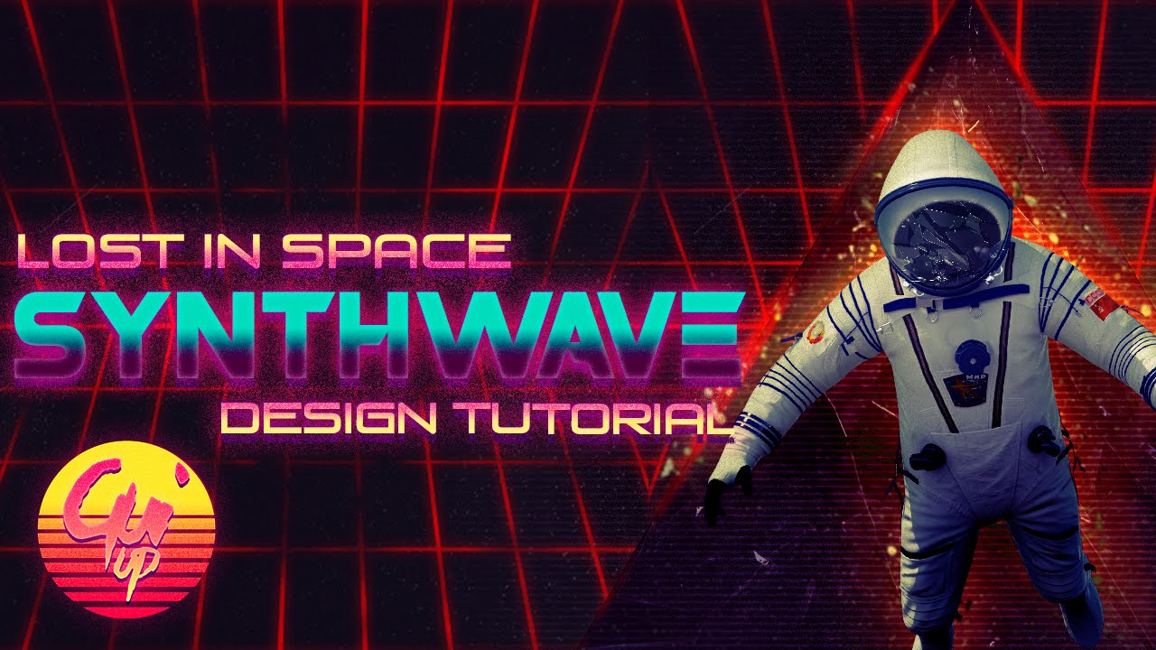 (Part 4) Synthwave Design Series: Synthwave Lost in Space - YouTube
