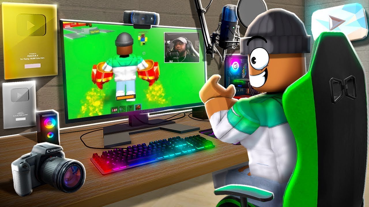 I BECOME A FAMOUS YOUTUBER IN YOUTUBER SIMULATOR! 🔥 ROBLOX - YouTube