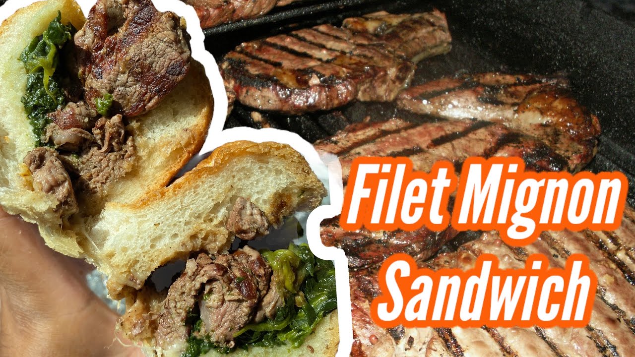 Filet Mignon Steak sandwich at South Philly's Nick's Charcoal Pit ...