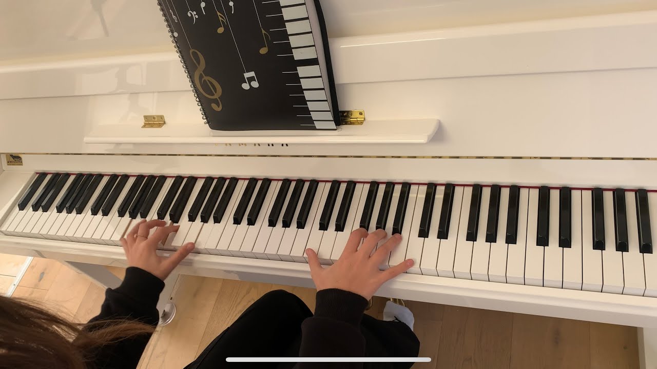 Palina Angelina Gerber Playing Money Money - ABBA on piano - YouTube