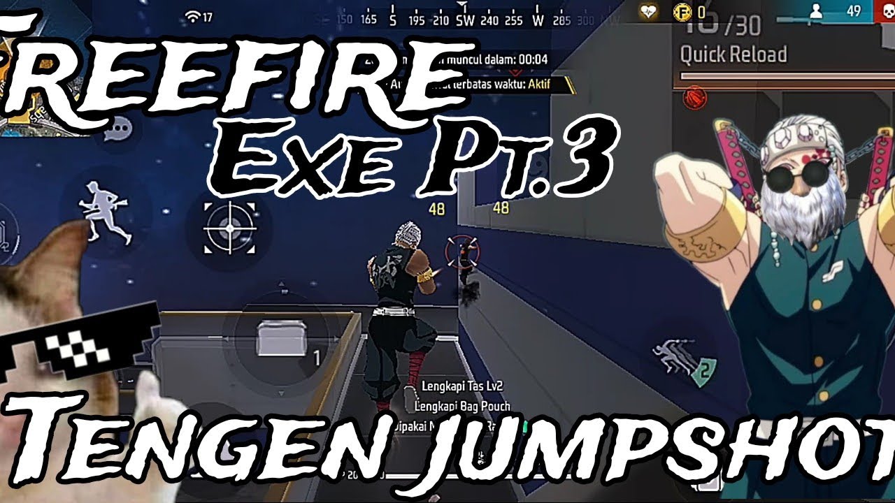 FREE FIRE EXE | TENGEN JUMPSHOT 🤫 - YouTube