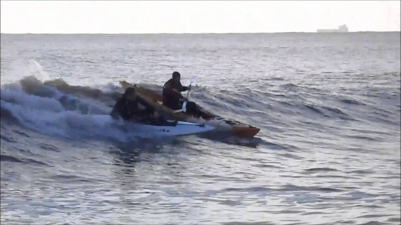 There's No Surf at Lowestoft.wmv Kayak Fishing. - YouTube