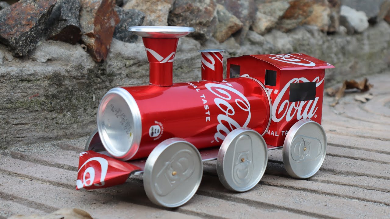 How to Make Train Engine - Amazing Mini Locomotive - #train - YouTube