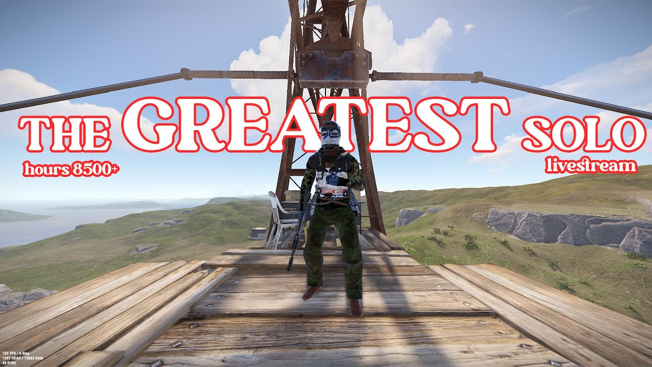 Rust - THE GREATEST SOLO moments in live stream - YouTube