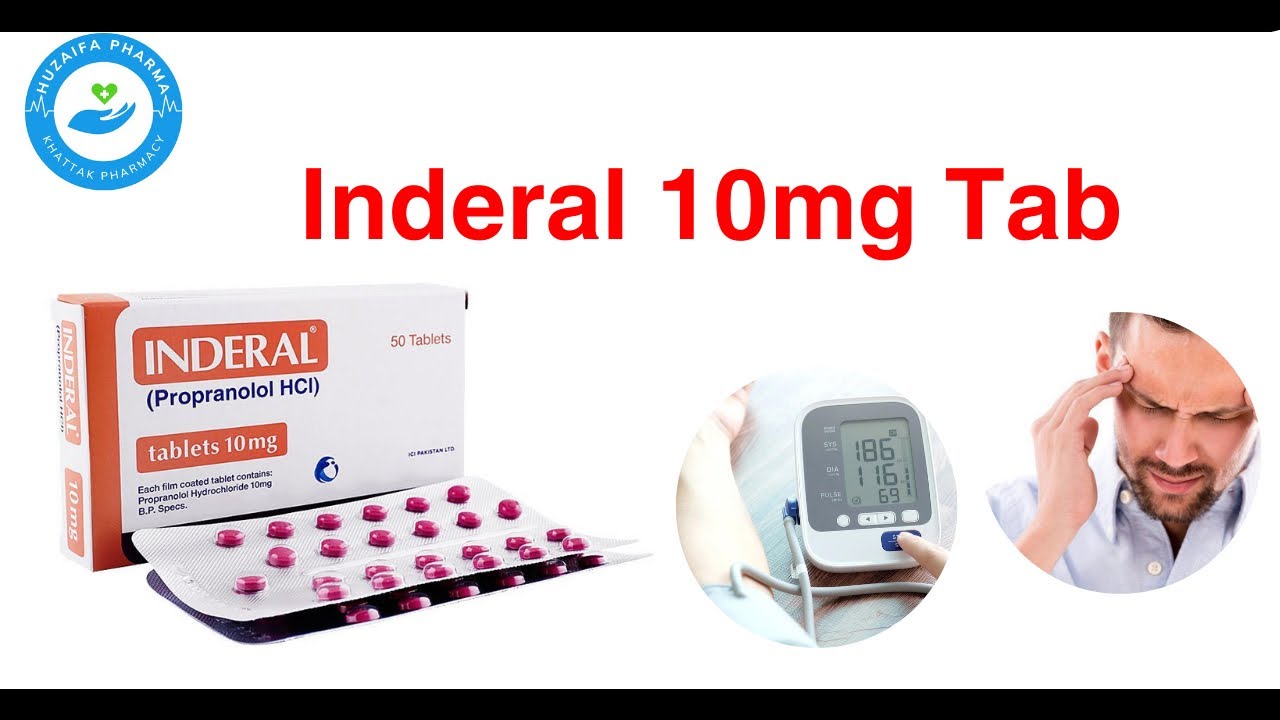 INDERAL 10mg Tablets Uses benefits and side effects (Propranolo HCI ...