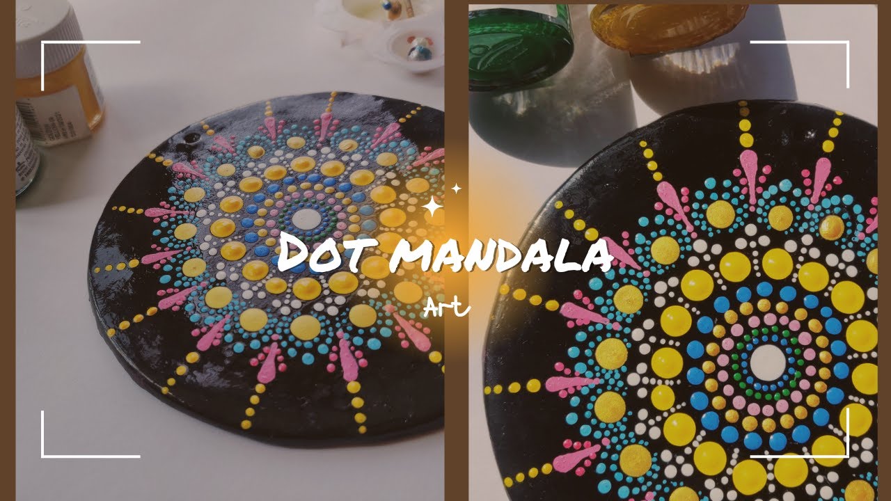 Dot Art Mandala | Easy tips and tricks for begginers |Mandala - YouTube