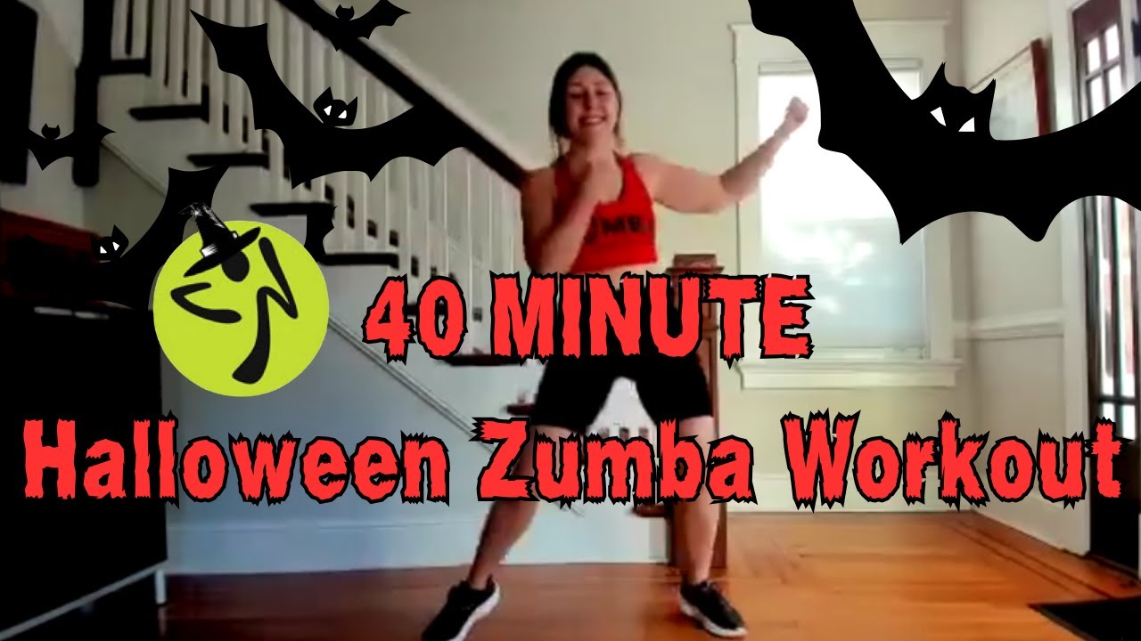 40 Minute Halloween Zumba Class | Easy Dance Fitness Workout - YouTube