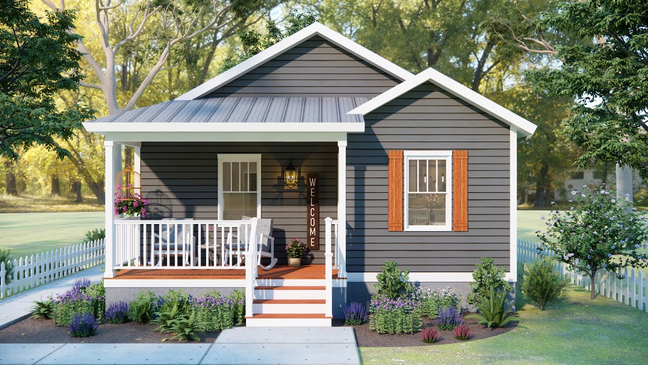 29'x 42' (9x13m) Step Inside This Stunning Small Home | Small House Design - YouTube