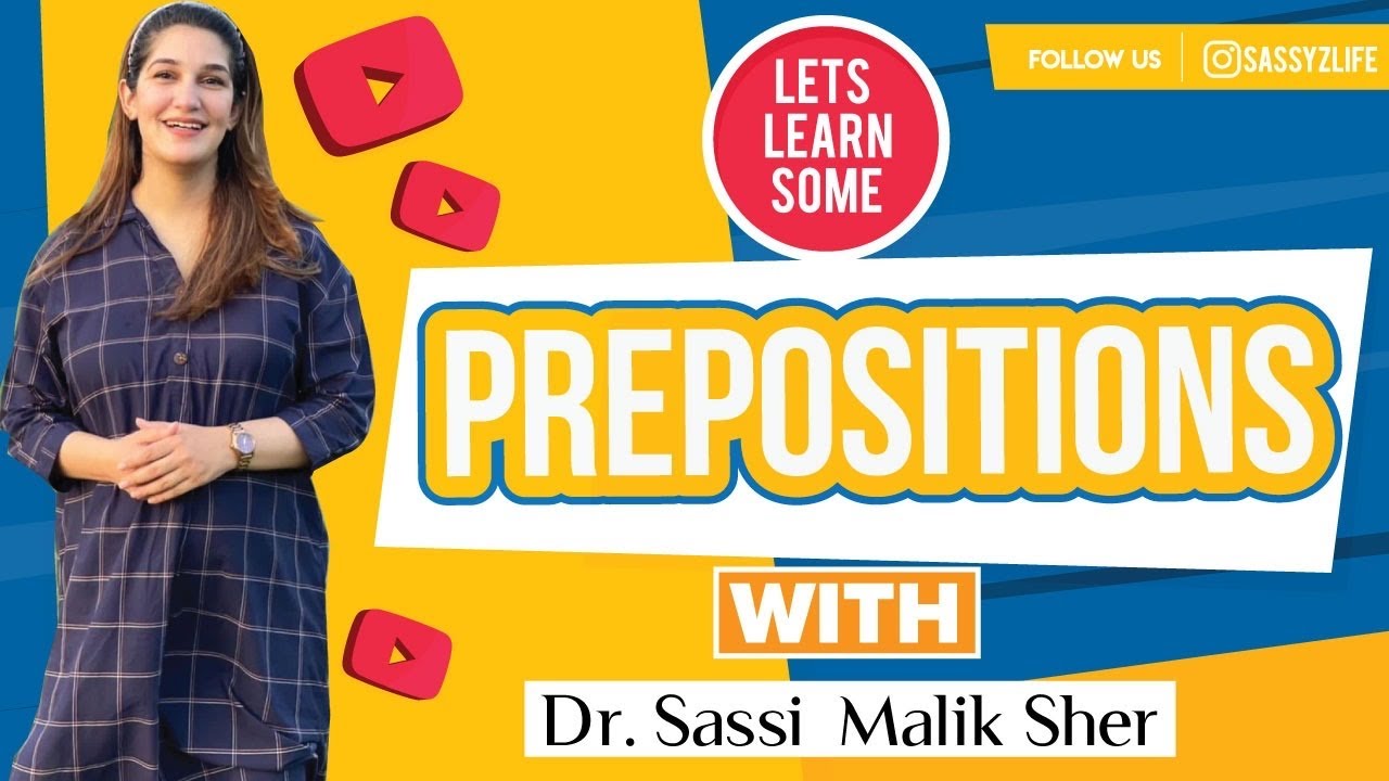 Let's learn some PREPOSITIONS - YouTube