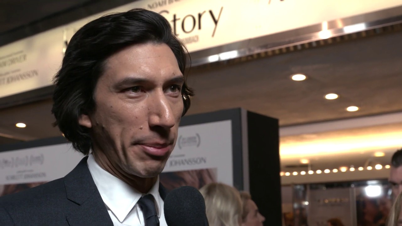 Marriage Story New York Premiere - Itw Adam Driver (official video ...