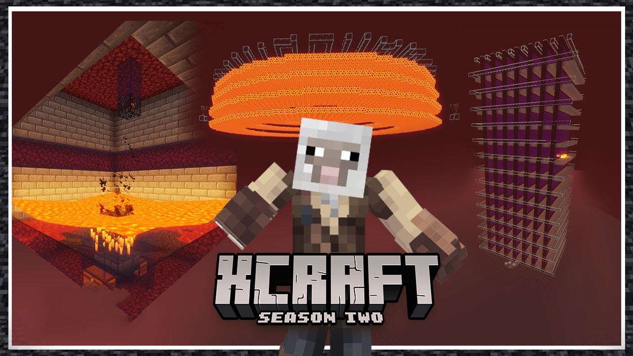 3 Massive Nether Farms! | XCraft 2 Episode 10 [Minecraft Survival ...