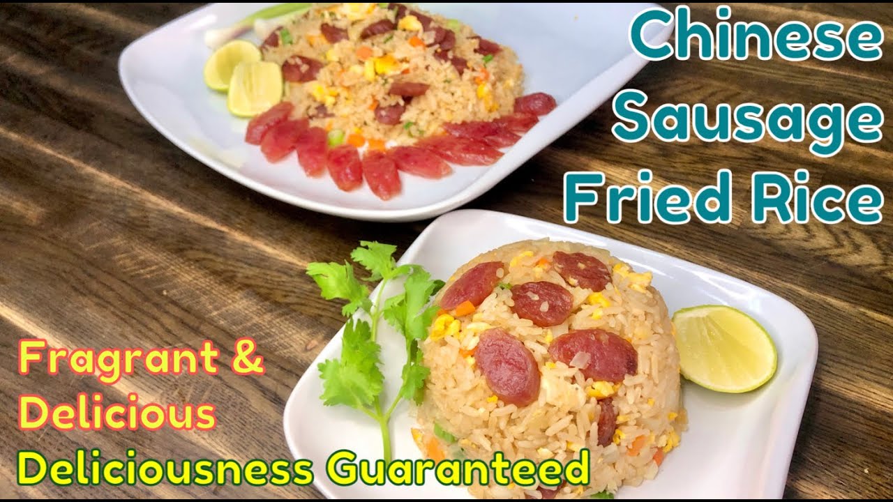 Chinese Sausage Fried Rice / Easy Lap Cheong Fried Rice Recipe - YouTube