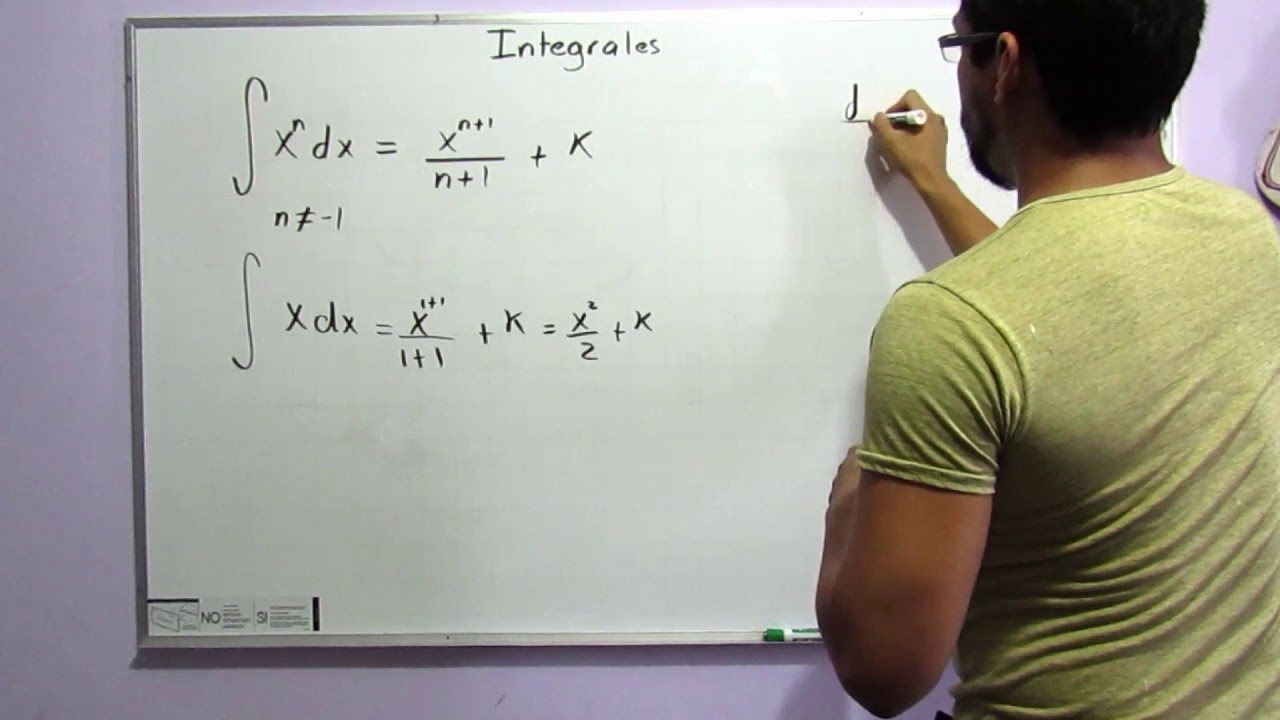 Integrales exponente n - YouTube