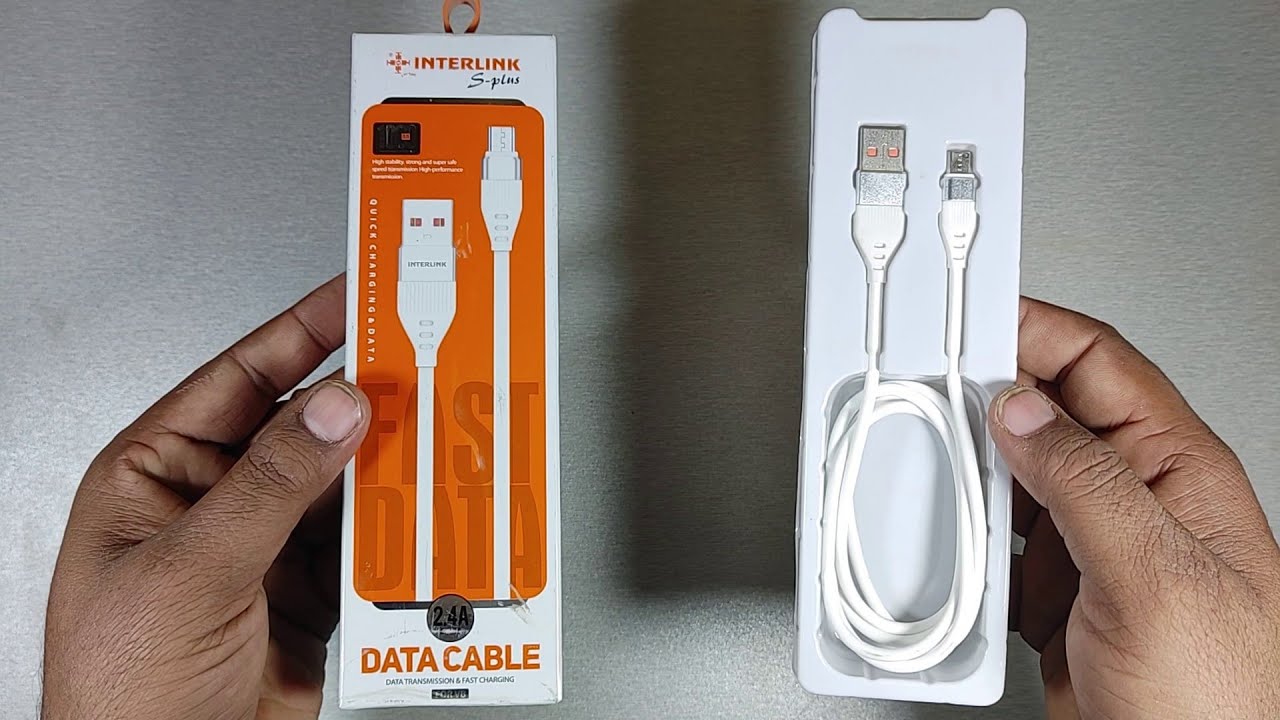 Interlink S-Plus Data Cable 2.4A Quick Charge & Data Your Device Price ...