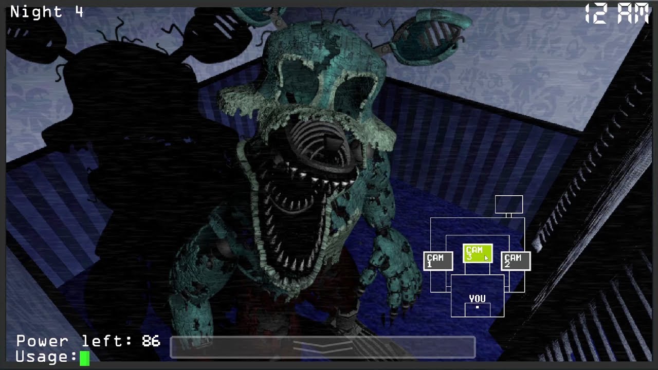 Jack O Foxy has been frozen! (Watch Your Nightmares Mods) - YouTube