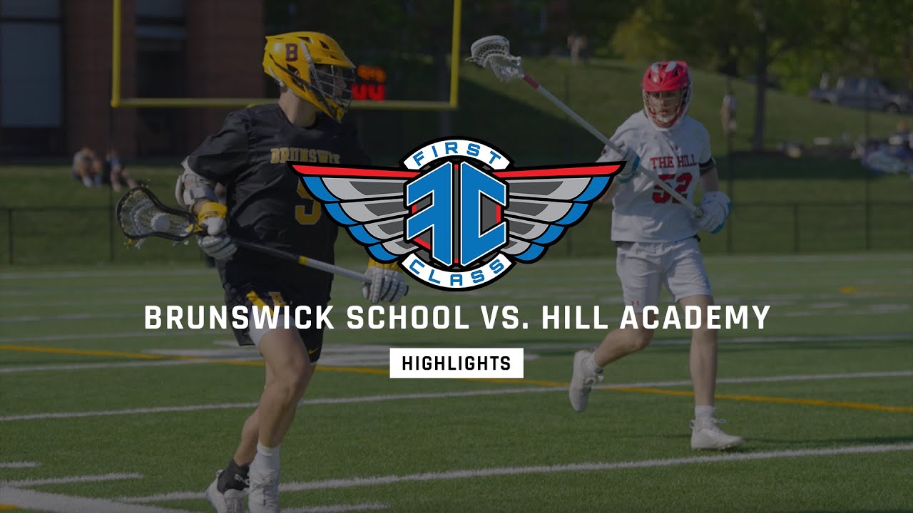 Highlights | Brunswick School vs. Hill Academy | 2023 Lacrosse | 4K ...