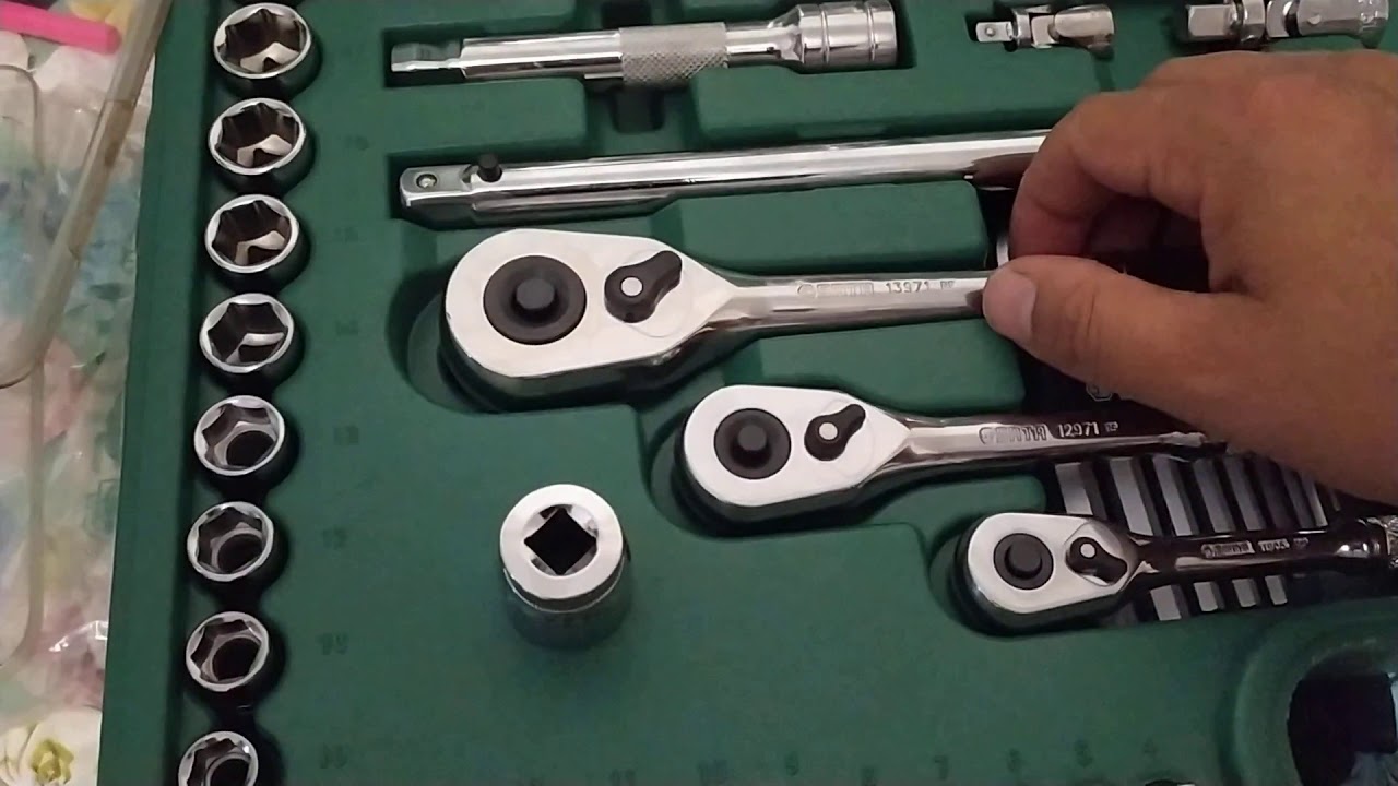 Kit ferramentas Sata - YouTube