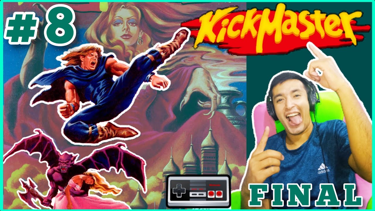 Final de Kick Master⚜️ - 8vo Mundo "Torre de la Bruja" NES - YouTube