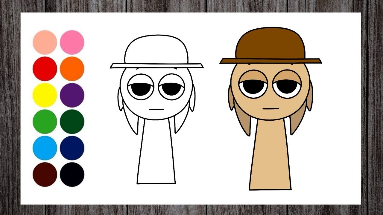 How to Draw Tunner Easy | Tunner Sprunki Drawing | Incredibox Sprunki ...