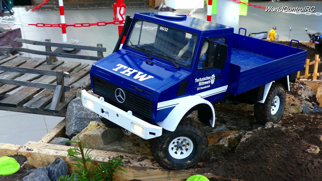 THW Unimog RC Crawler & Scaler 🔥💯🔥 - YouTube