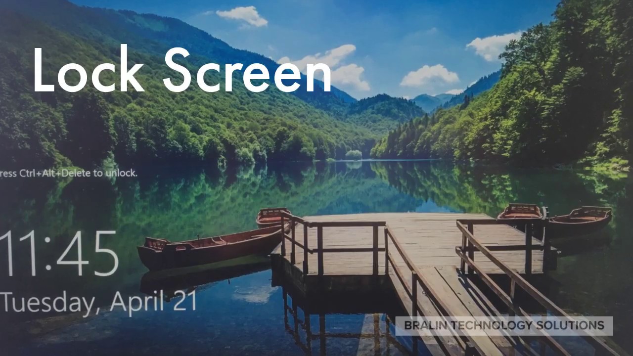 Don't Forget To Lock Your Screen! - YouTube