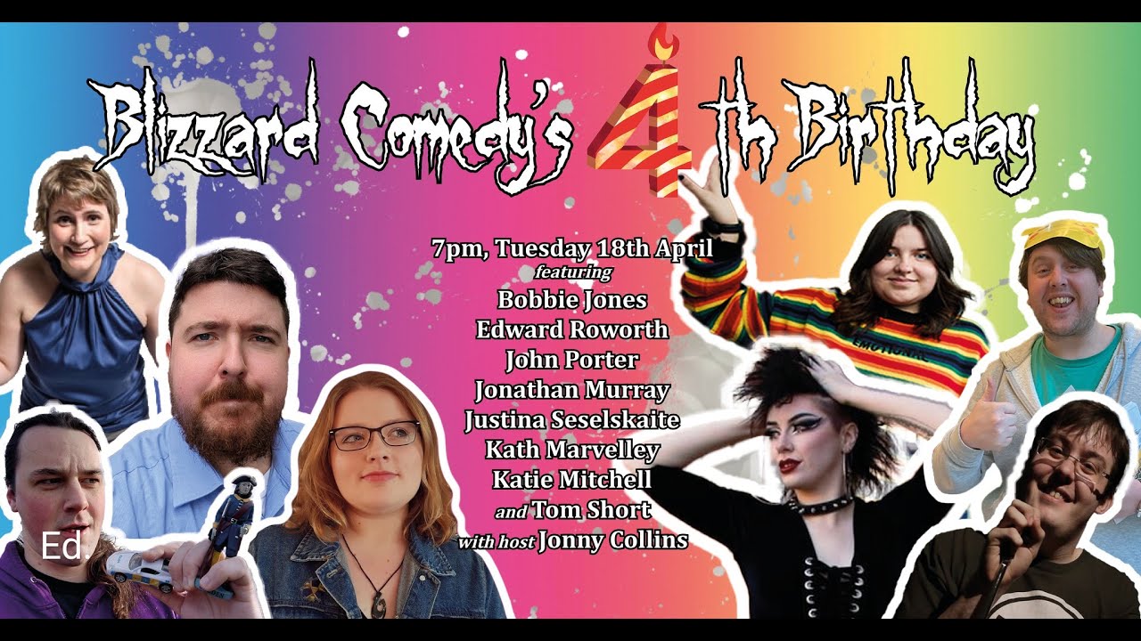 HAPPY BIRTHDAY BLIZZARD COMEDY! || Jonny Collins || Blizzard Comedy ...