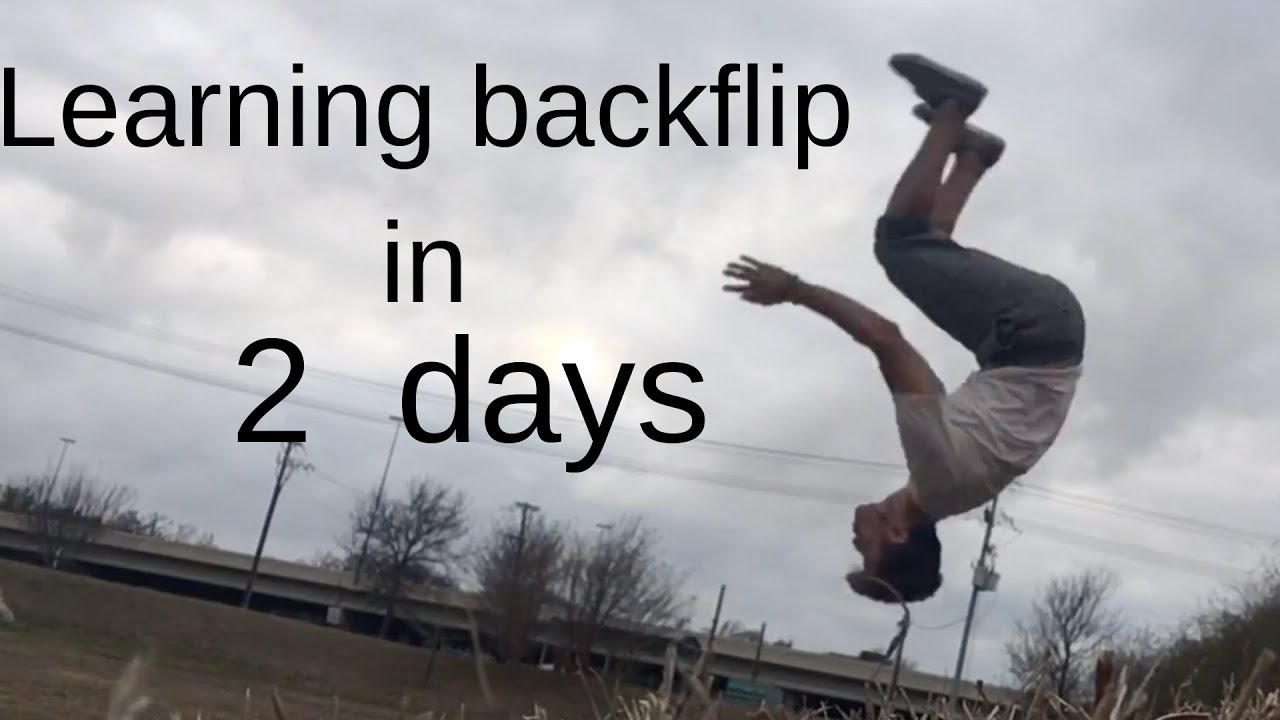 Learning a backflip in 2 days - YouTube