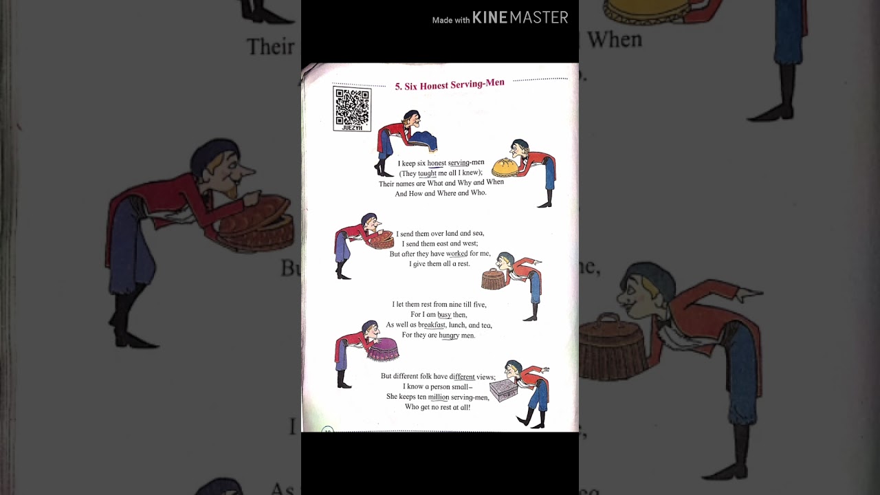 Std 4 | ENGLISH | Lesson 5 | SIX HONEST SERVING-MEN | Part 2 - YouTube